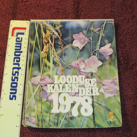Looduse kalender 1978 (203562525) - Osta.ee
