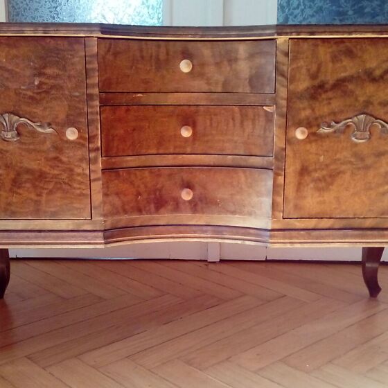 Antiikne puidust kummut/madal kapp/servant/peeglilaud (145597655) - Osta.ee