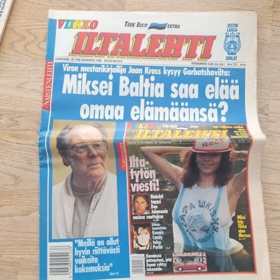 Iltalehti / Tere Eesti Extra 1990 (206889747) - Osta.ee