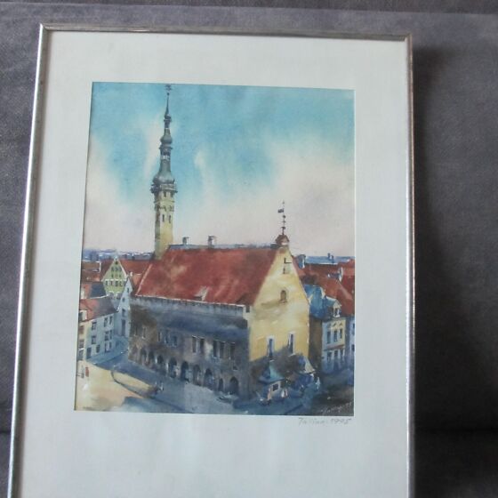 ,,Tallinn Raekoda,, 1995 Signeeritud. (203356386) - Osta.ee