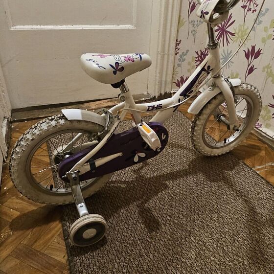 Tüdrukute jalgratas 2 kuni 4 aastasele 12-tolline (230323588) - Osta.ee