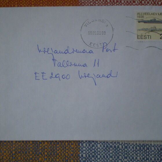 Eesti margid C6 ümbrikutel ( 261 ). (195823483) - Osta.ee