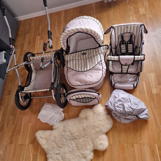 Vastupidav 2-osaline vanker. (201882481) - Osta.ee