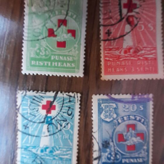 Eesti margid.Punane rist majakad 1931. (207246840) - Osta.ee