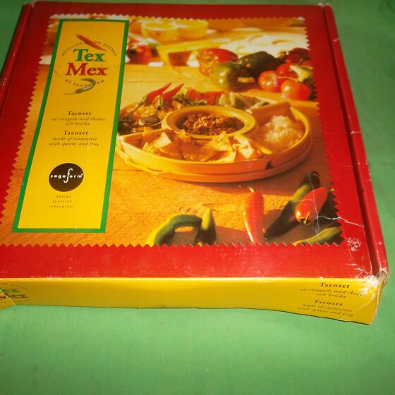 Keraamiline Tex-mex serviis-sekser. (210855610) - Osta.ee