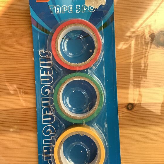 SHENG NEN kolm värvilist teipi (198436415) - Osta.ee