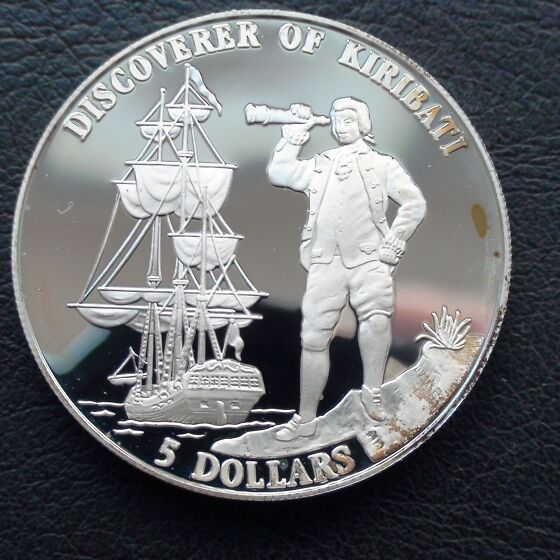 13298 Kiribati 5 dollarit 1996, hõbe (205830254) - Osta.ee