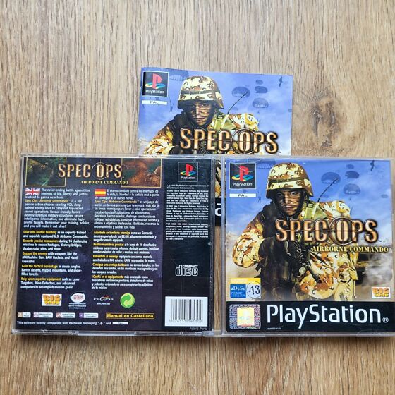 PS1 PLAYSTATION Spec ops Airborne Commando (196016383) - Osta.ee