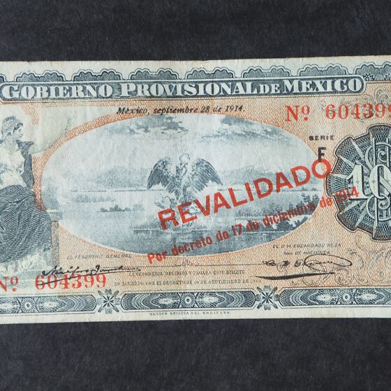 Mehhiko 100 pesos 1914 VF (187406911) - Osta.ee