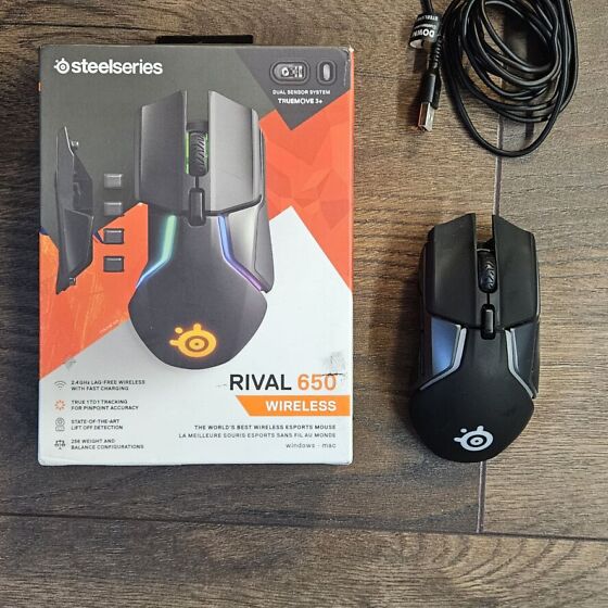 Steelseries Rival 650 wireless hiir (224200704) - Osta.ee