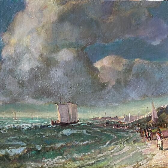 Rein Tammik ''Mere'' 1993, Õli lõuendil. (213968932) - Osta.ee