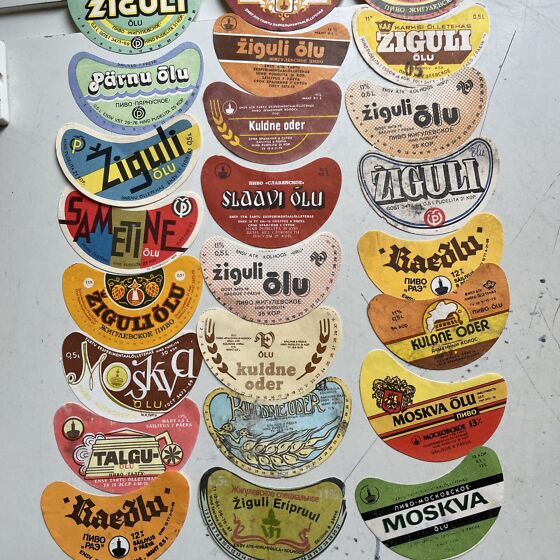 Vanad õllepudeli sildid (200244831) - Osta.ee