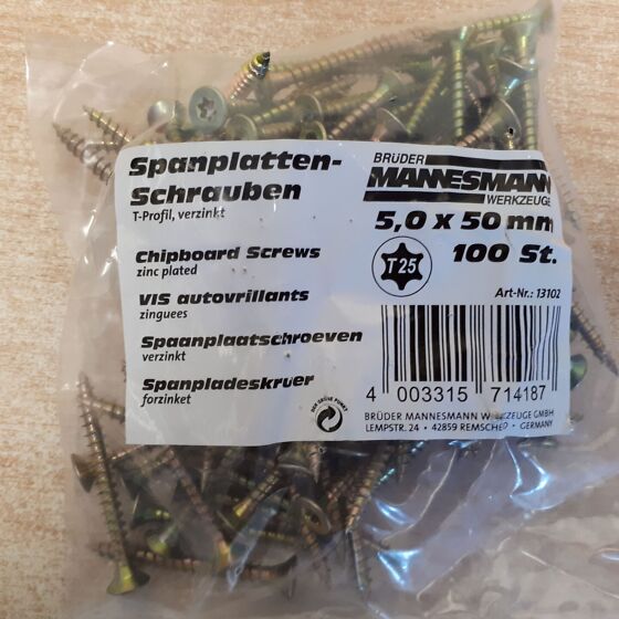 Kruvid 5*50mm, 100tk (198811184) - Osta.ee