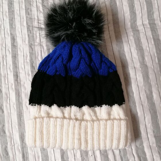 sini-must -valge müts nr.54-56 laste (201720855) - Osta.ee