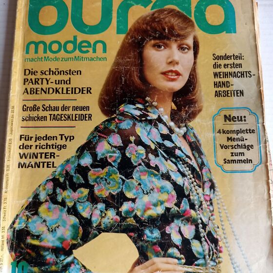 SAKSAKEELNE AJAKIRI "BURDA" 10/1972 KOOS LÕIKELEHTEDEGA (201939216) - Osta.ee