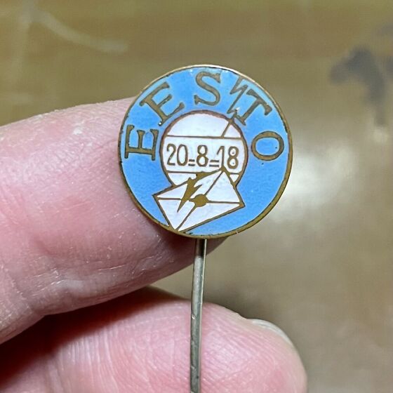 EESTO 20.8.18 rinnamärk. (207422847) - Osta.ee