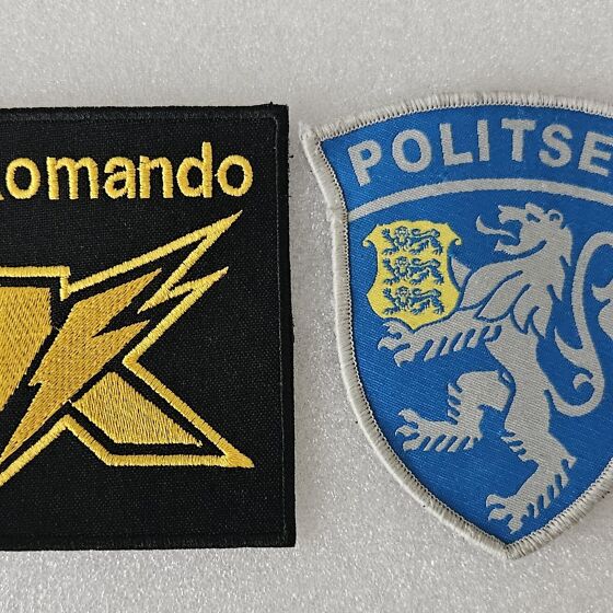 Kogujale politsei embleemid 2 tk. Info kirjelduses. (200206680) - Osta.ee