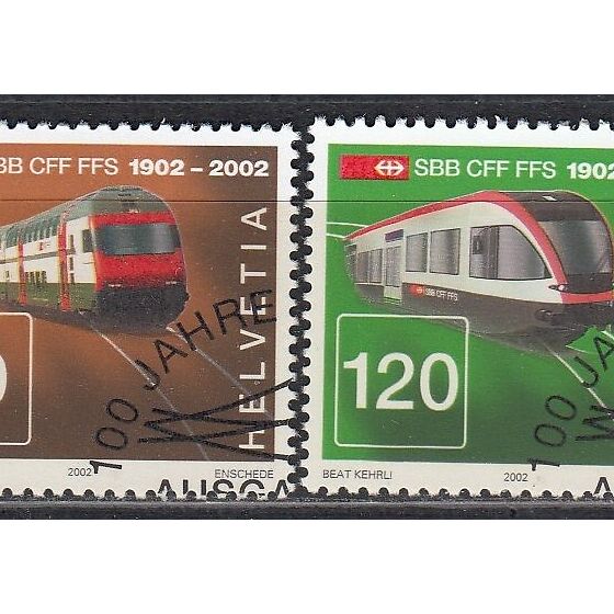 Sveits " RAUDTEE / RONGID " 2002 (202521863) - Osta.ee