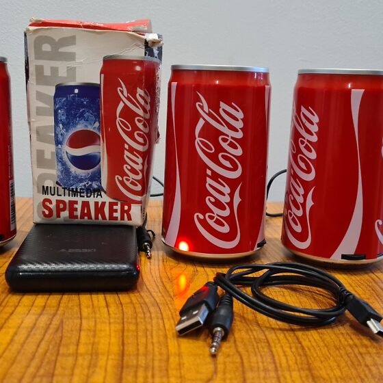 Speaker Coca-Cola TF card,USB Drive,FM Radio (211336531) - Osta.ee
