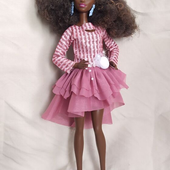 Barbie nukk , Valge Roos, Mattel, kasutatud, kleit uus (204054178 ...