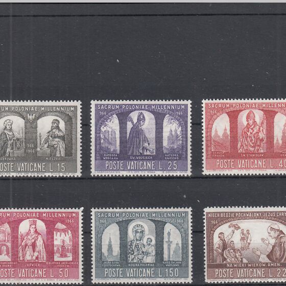 Vatikan 1966 1000 aastat kristlust Poolas ** (204964359) - Osta.ee