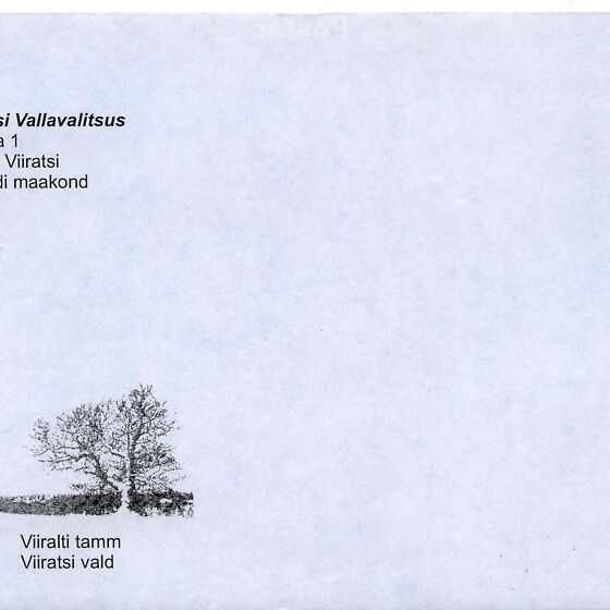 Viiratsi Vallavalitsuse ümbrik. (207380264) - Osta.ee