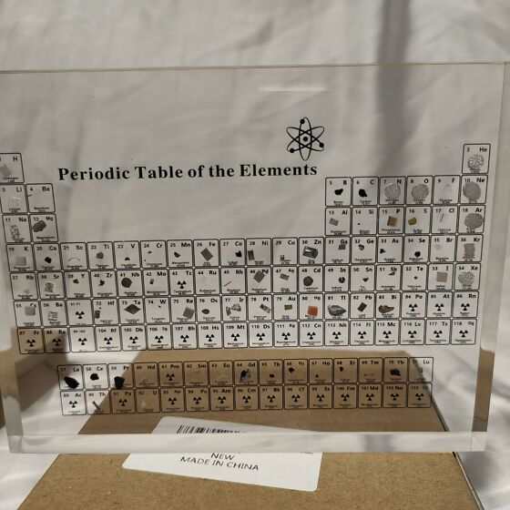 Päris Elementidega perioodiline tabel 3D Periodic Table (205399070 ...