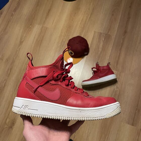 Nike AF1 (red Air Force 1s) (213890842) - Osta.ee