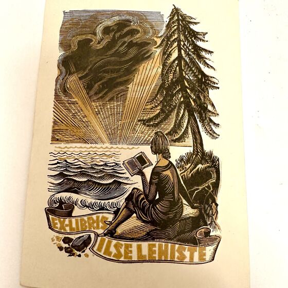 Richard Kaljo EXLIBRIS ILSE LEHISTE (206379292) - Osta.ee