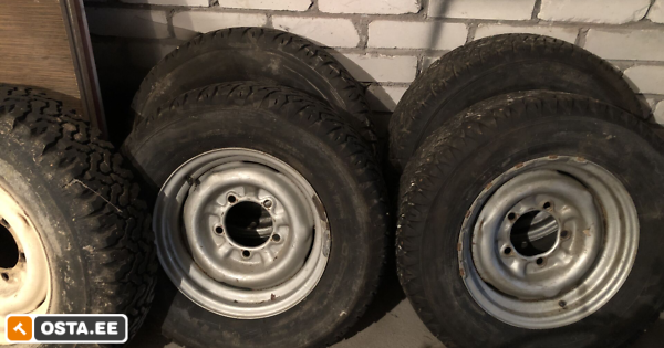Müüa Volga velgedel vene päritolu veljed koos talverehvidega (207987551 ...