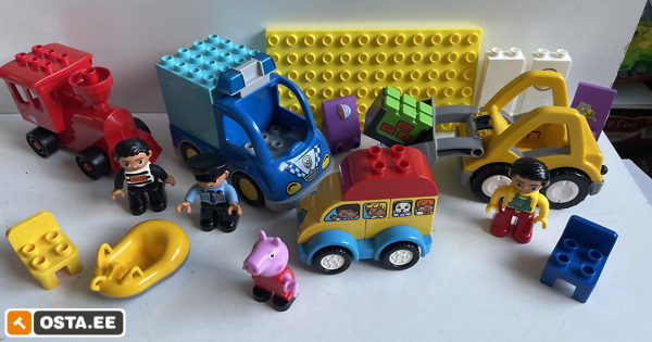 Lego Duplo+Unico+Playmobile KLOTSID ja MASINAD (197664084) - Osta.ee