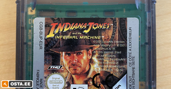 Nintendo Game Boy Colour mäng Indiana Jones (190993992) - Osta.ee