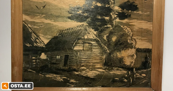 MEGA! Ilus puidust pilt (225633521) - Osta.ee