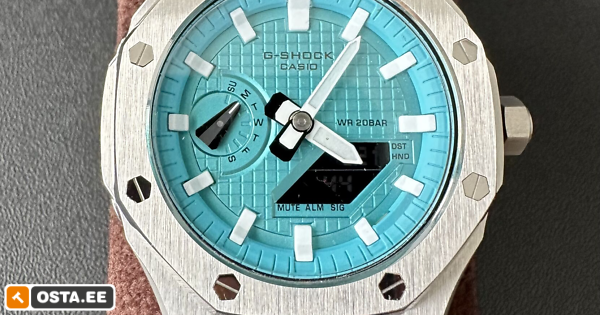 Casio Casioak MOD - Tiffany Blue - G-Shock GA-2100-1AER (199180195 ...