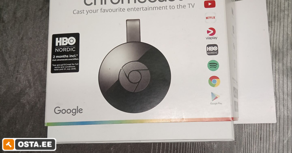 Chromecast, mod NC2-6A5 (207816543) - Osta.ee