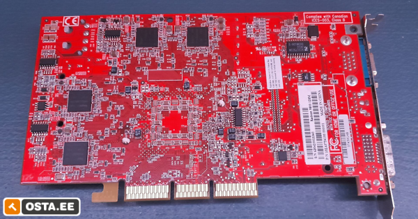 Ati Radeon 9800 PRO AGP (225323611) - Osta.ee