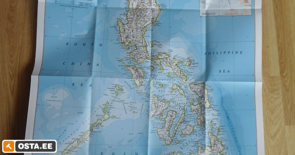 maakaart: philippines (18) (195826368) - Osta.ee
