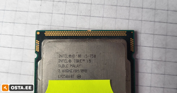 Intel Core i5-750 Processor (210031711) - Osta.ee