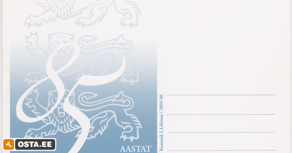 EESTI POST LOGO 2003-40 85. AASTAT EESTI VABARIIKU PUHAS (197966542 ...