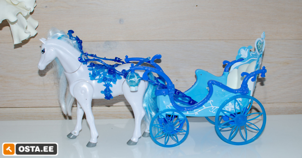 Uhke Elsa ratsu koos tõllaga! Hirnub ja liigub. (192989356) - Osta.ee