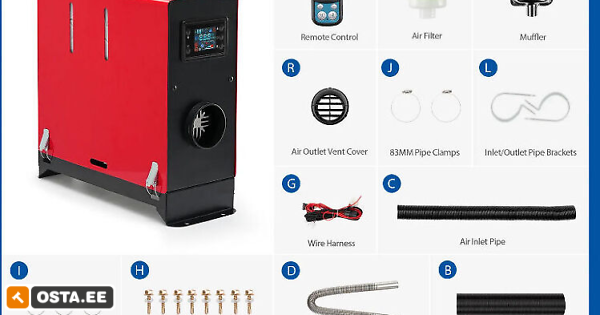 Diiselpuhur/soojendi. 8KW (205700638) - Osta.ee