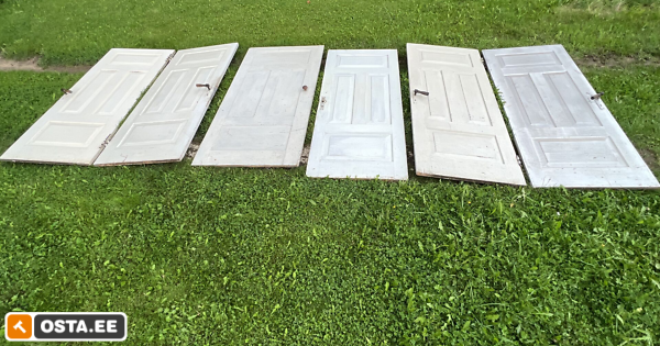 Vanad täispuidust uksed (6tk) (200008643) - Osta.ee