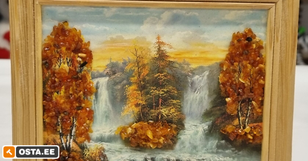 Ilus merevaiguga pilt. (197210318) - Osta.ee