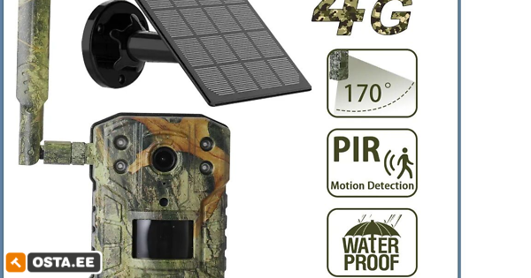 Rajakaamera UCon 4MP 4G+128GB card (205854116) - Osta.ee