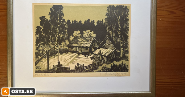 Esko Lepp graafika 1968 (216929197) - Osta.ee