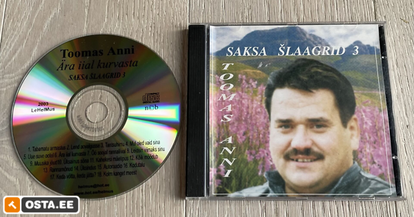 Toomas Anni Saksa Šlaagrid 3 (180270494) - Osta.ee