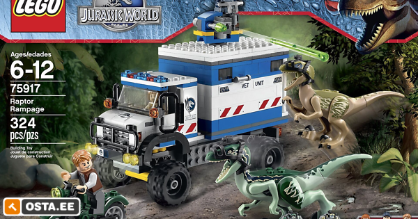 LEGO Jurassic World Raptor Rampage 75917 (200905367) - Osta.ee