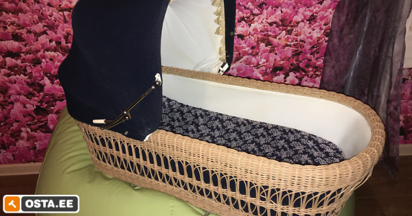 Zekiwa punutud lapsevankri korv (222941605) - Osta.ee