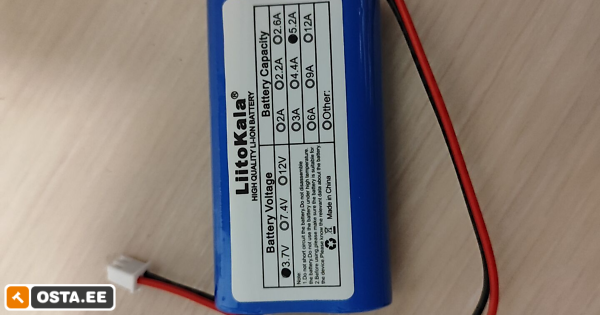 Li-ion aku battery 3.7v (217422163) - Osta.ee