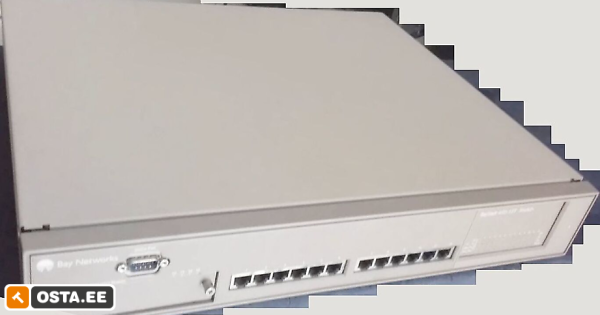 ⓿ BayStack 450 model 12T managed switch (12 ports) ⓿ (202355572) - Osta.ee